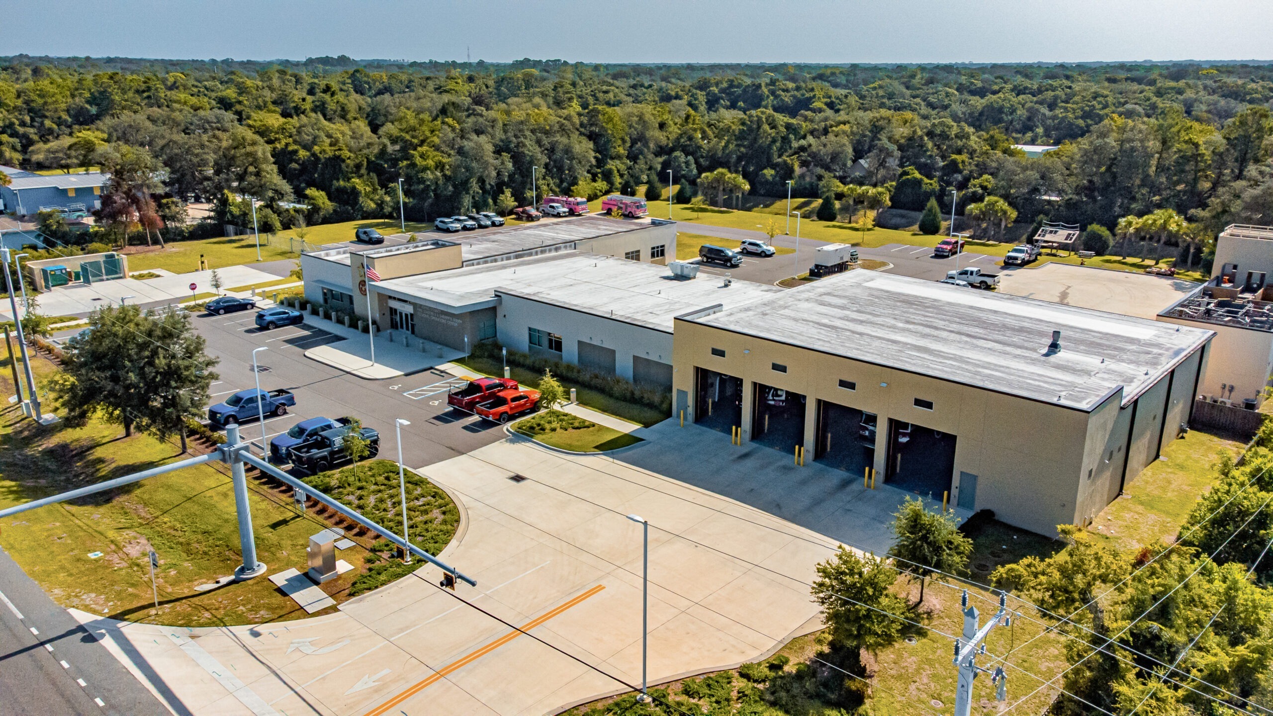 St. Johns County Fire Station 5 & Sheriff's South Regional Operations Center - Matthews | DCCM